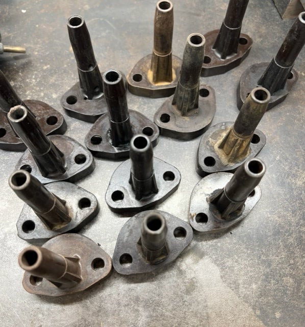 Fuel pump stand. Used, original VW stamped stands | Sparxwerks