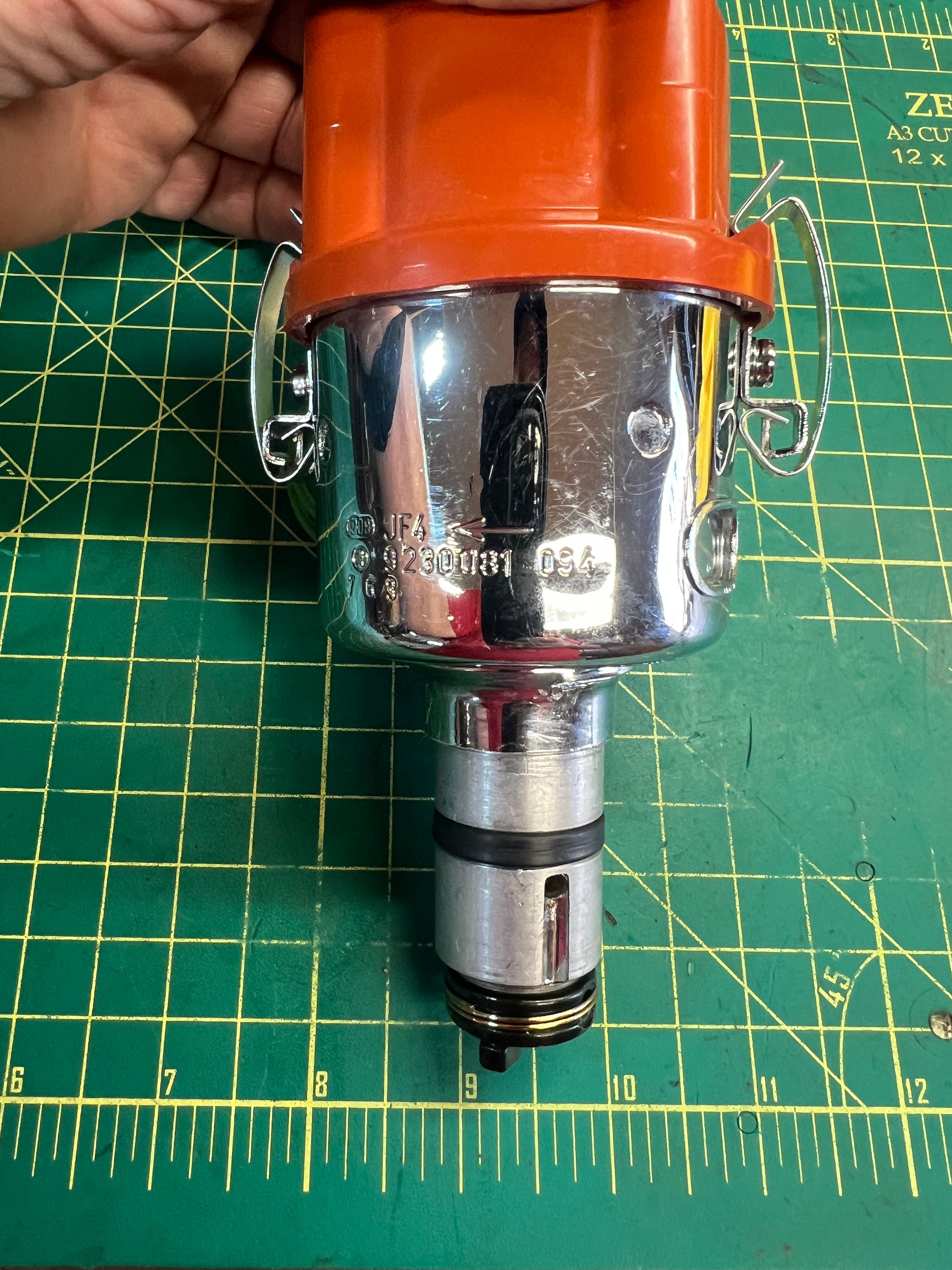 Restored Brazilian Bosch 009 chrome and chrome fuel pump | Sparxwerks