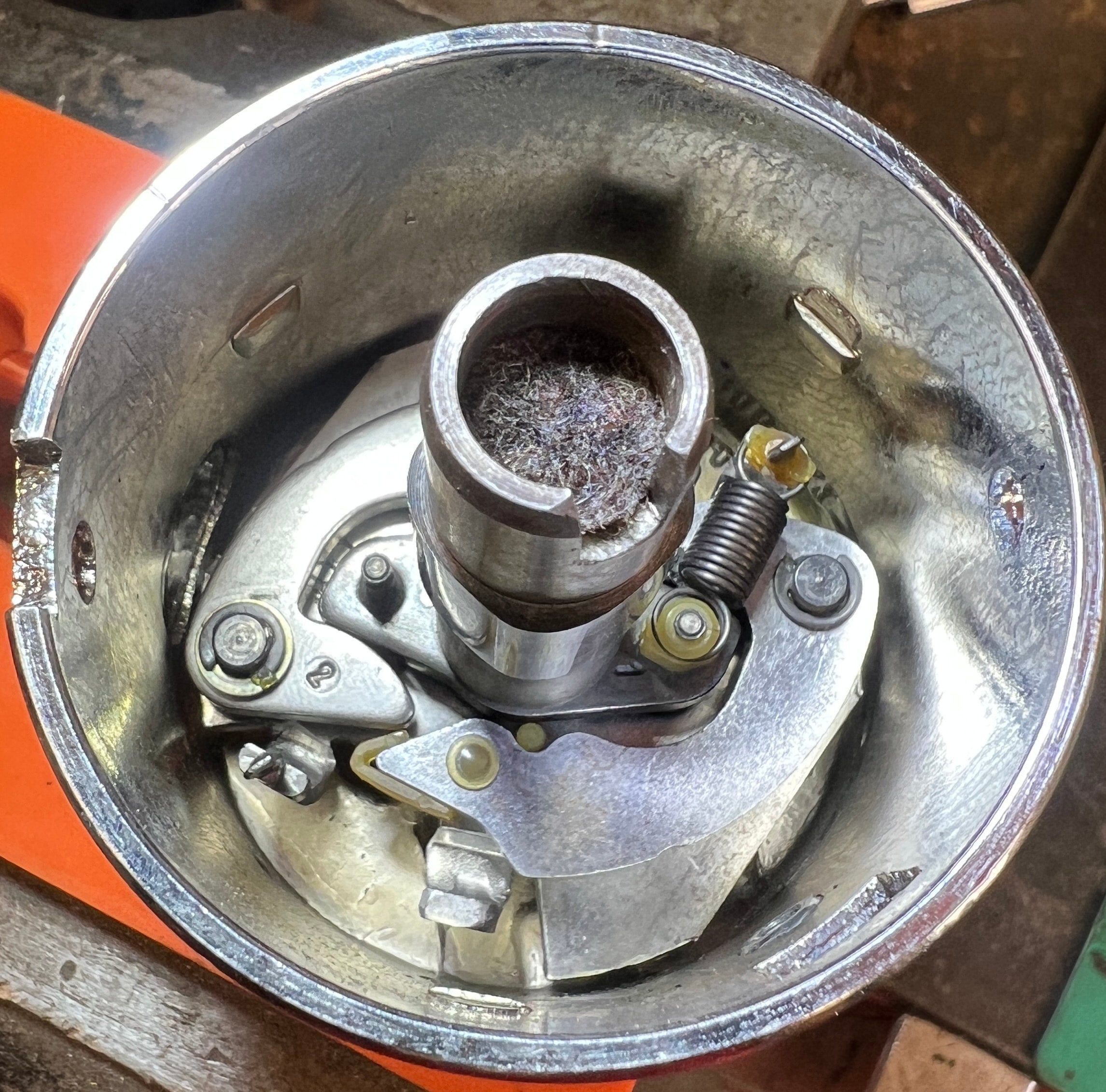 Restored Brazilian Bosch 009 chrome and chrome fuel pump | Sparxwerks