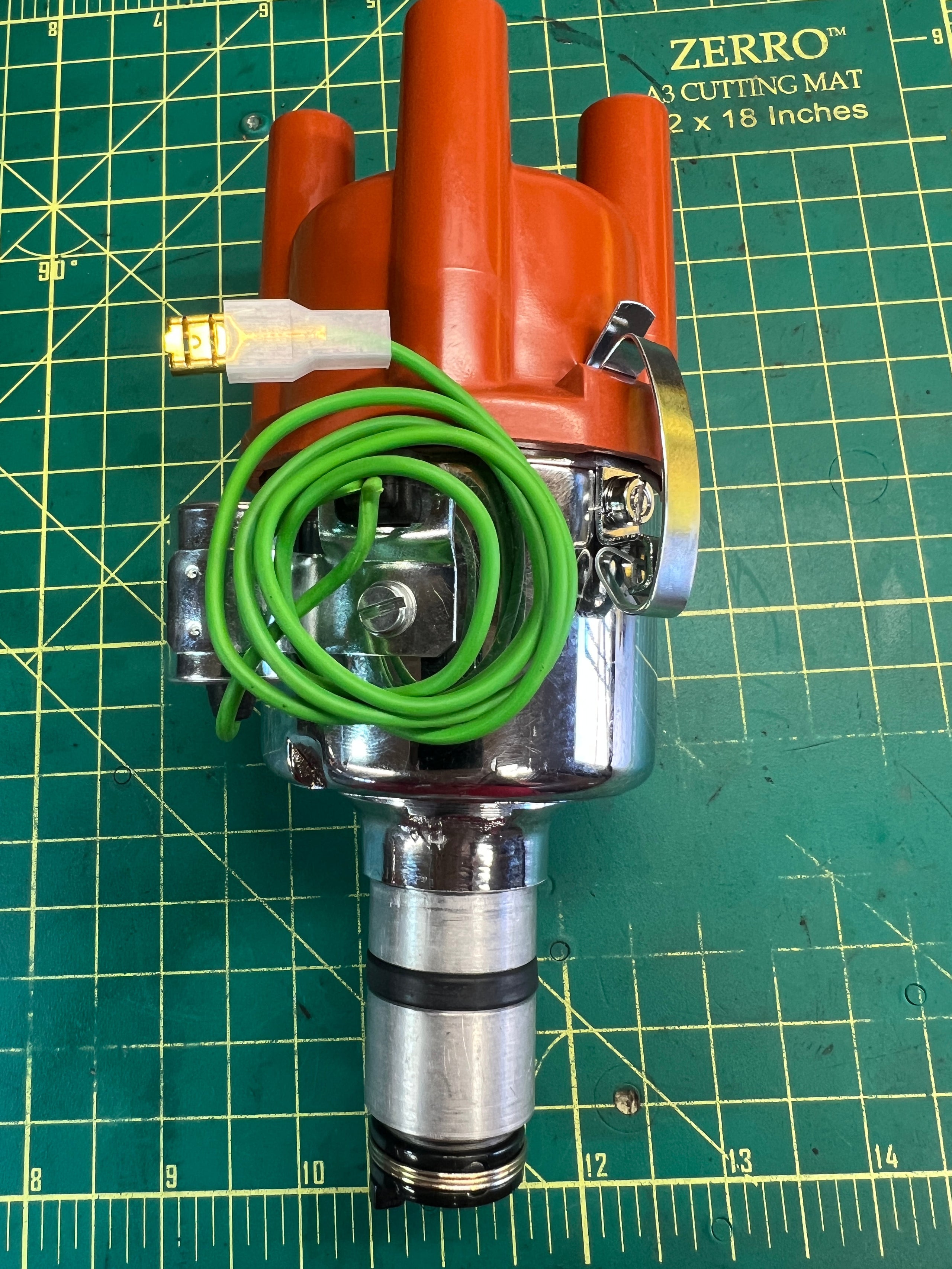 Restored Brazilian Bosch 009 chrome and chrome fuel pump | Sparxwerks