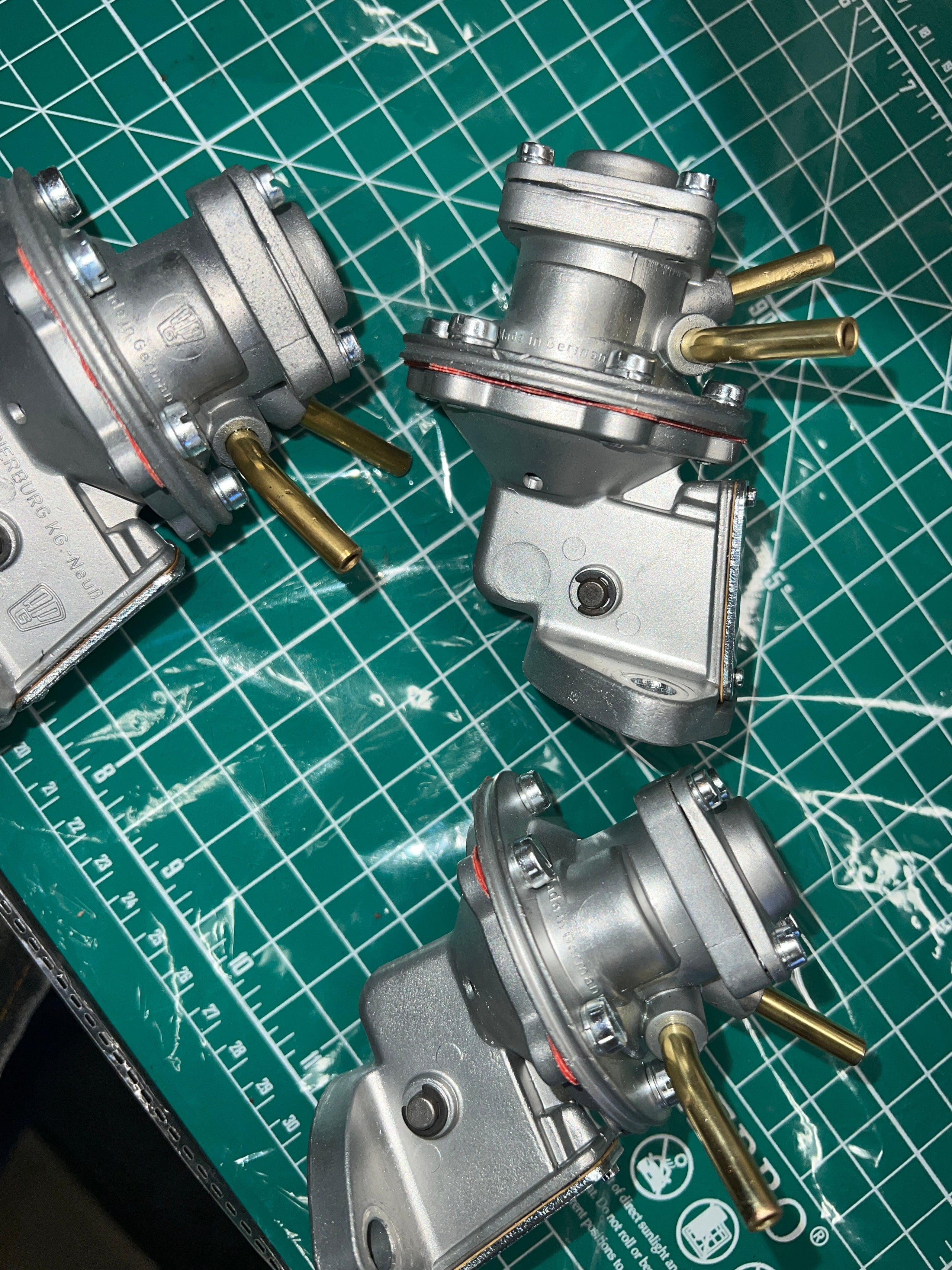 German Pierburg Square top Fuel pump w/out VW logo | Sparxwerks