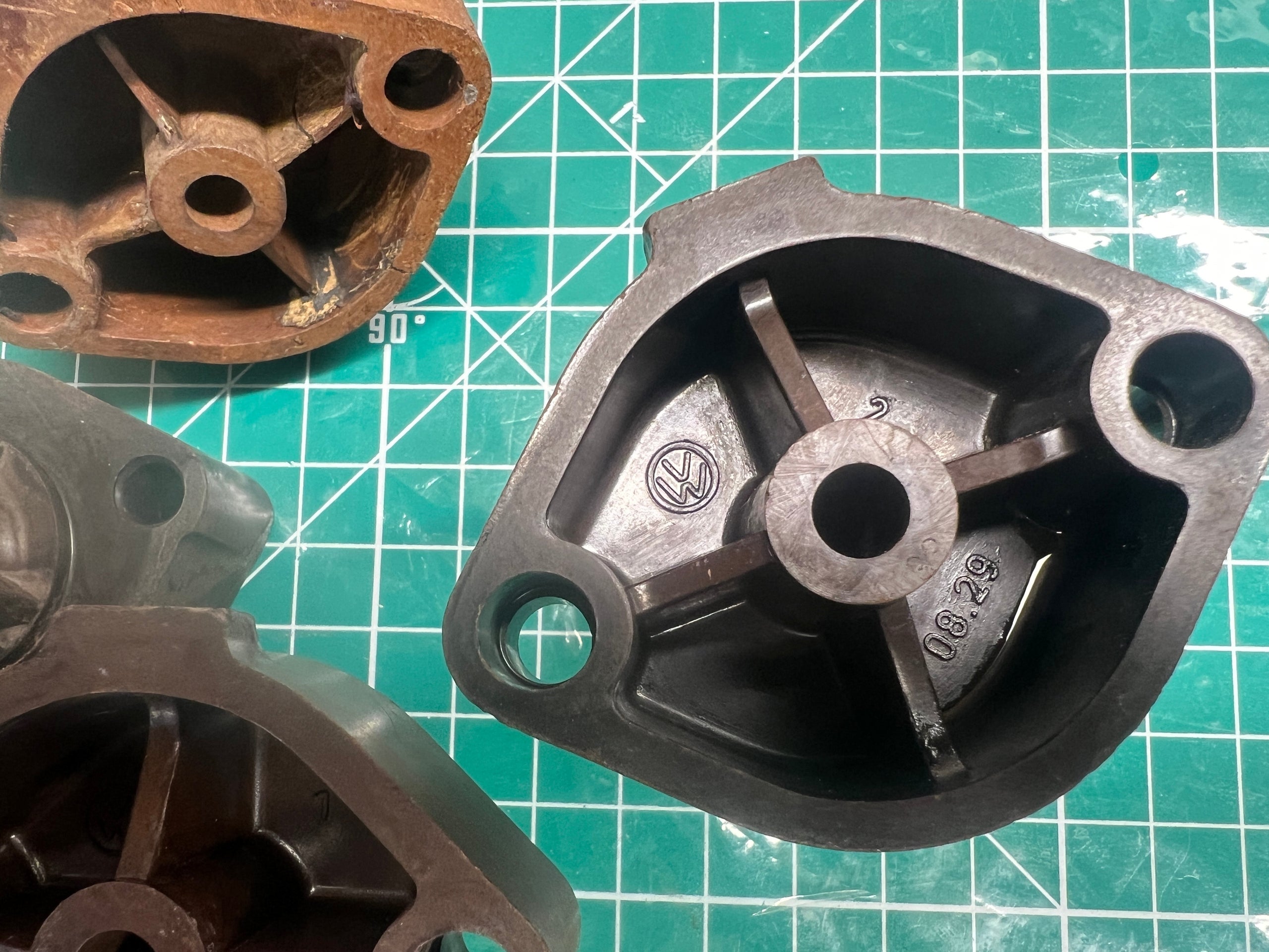 Used OG VW 36hp fuel pump stands | Sparxwerks